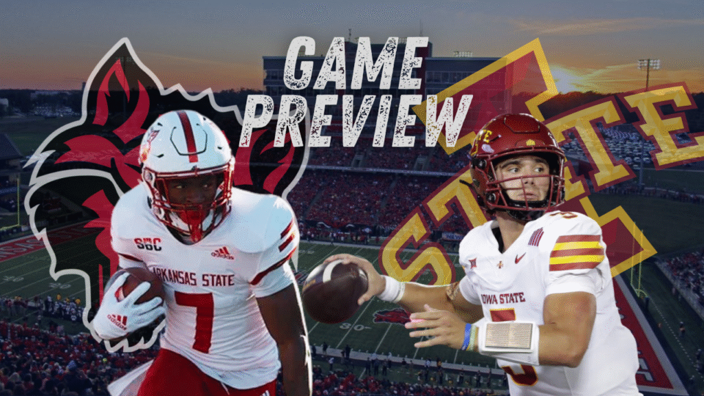 Week 3: Arkansas State vs. Iowa State